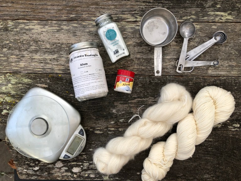 How To Mordant: Alum – Myra Made Color